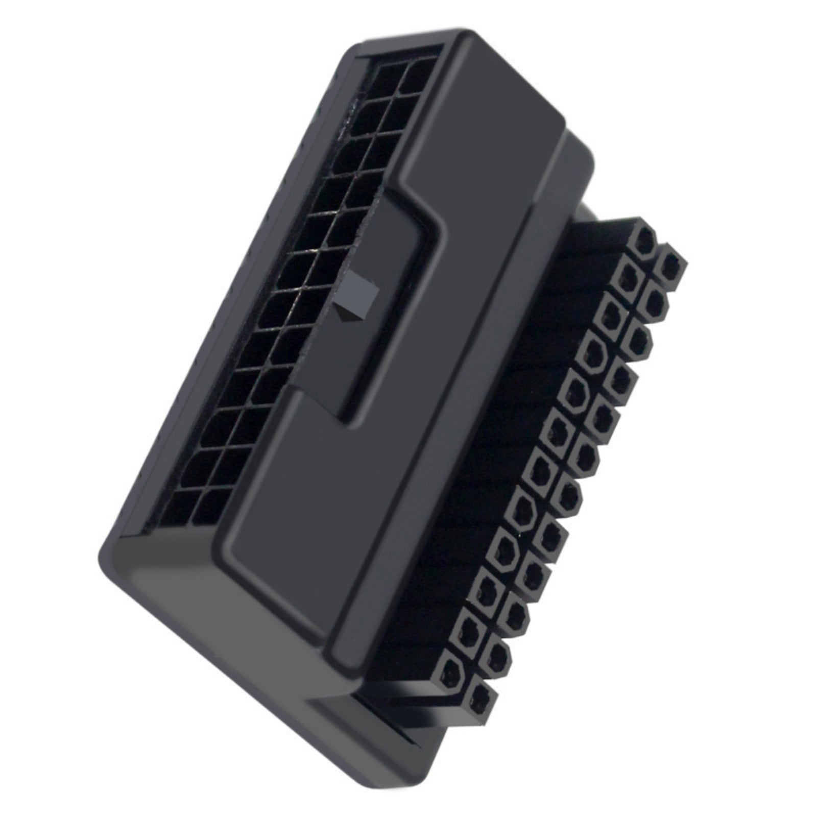 FEAMOS Right Angled ATX24Pin Adapter ATX24Pin Female to Male 90Degree ...