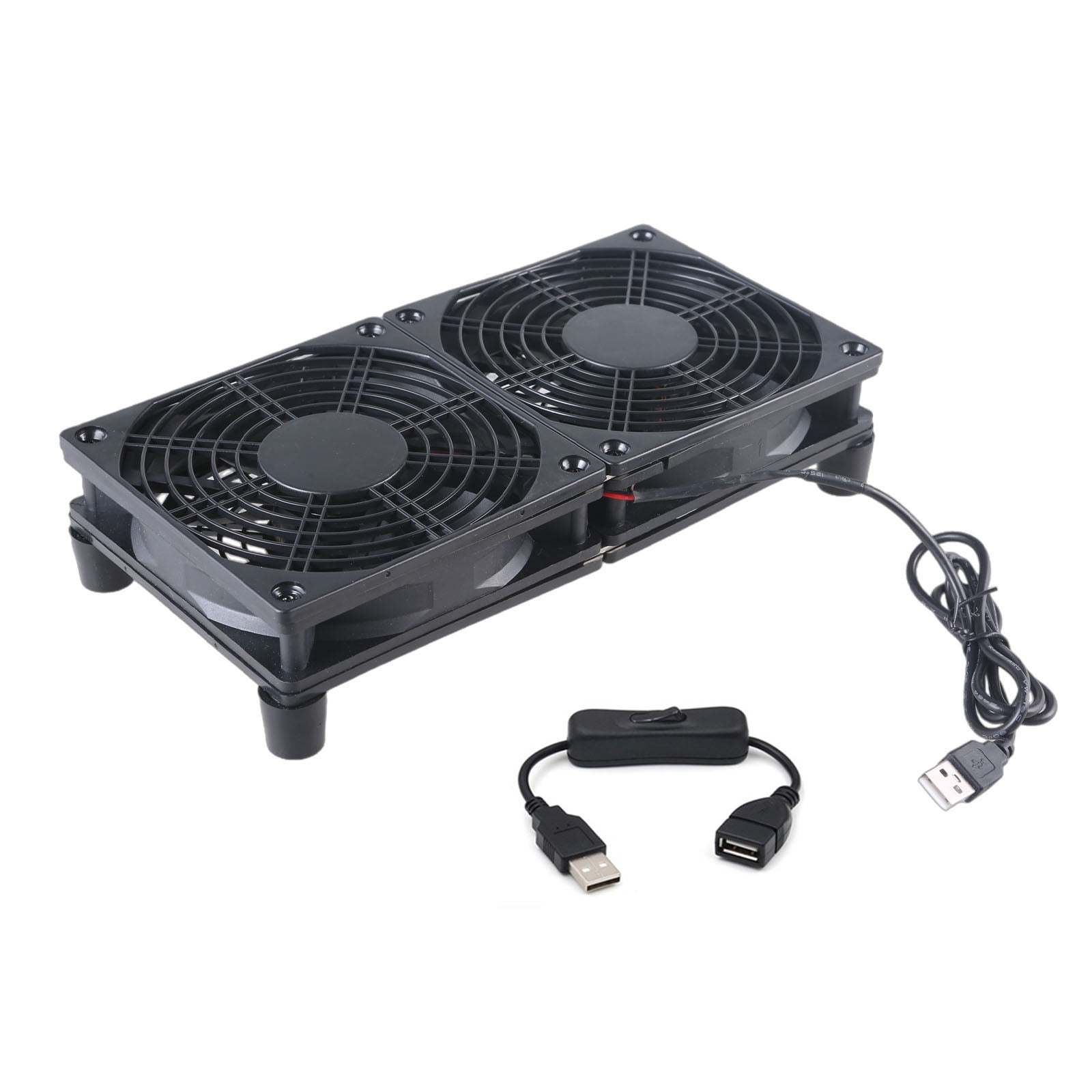FEAMOS Router Cooling Fan,Router Cooling Fan For Radiator Fan Base ...