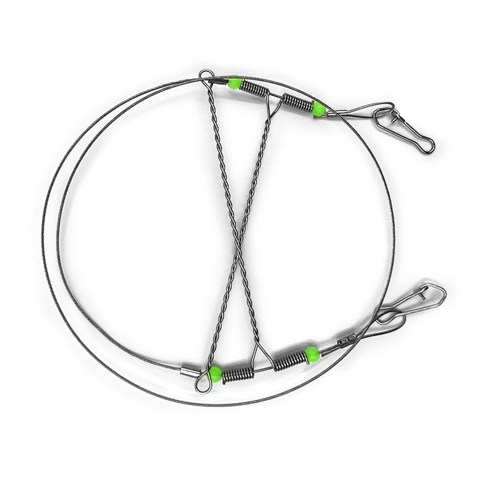 FEAMOS Tackle Rigs Fishing Leader Stainless Steel Wire Traces Leader ...