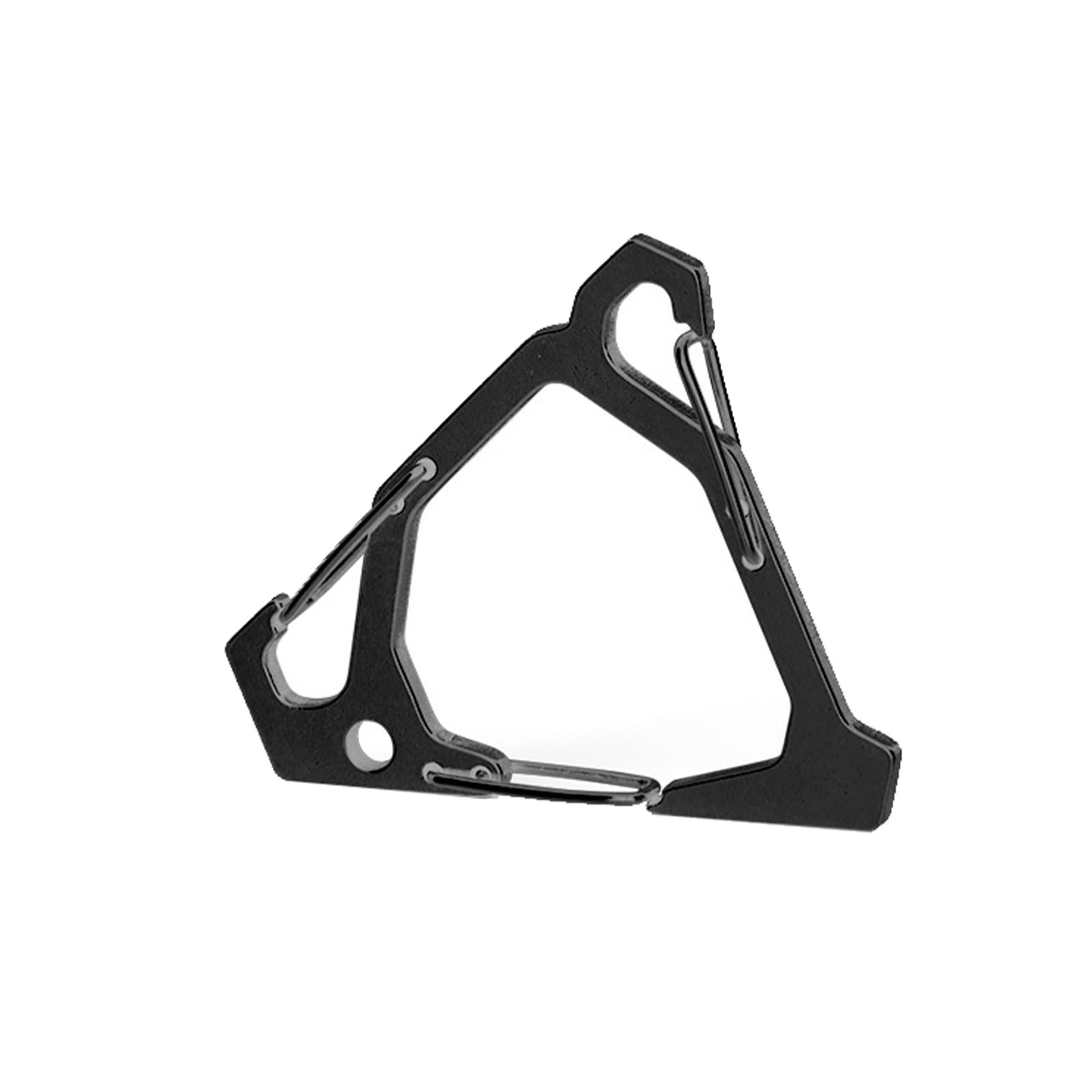 FEAMOS Triangular Carabiner Clip Stainless Steels Keychains Hook ...