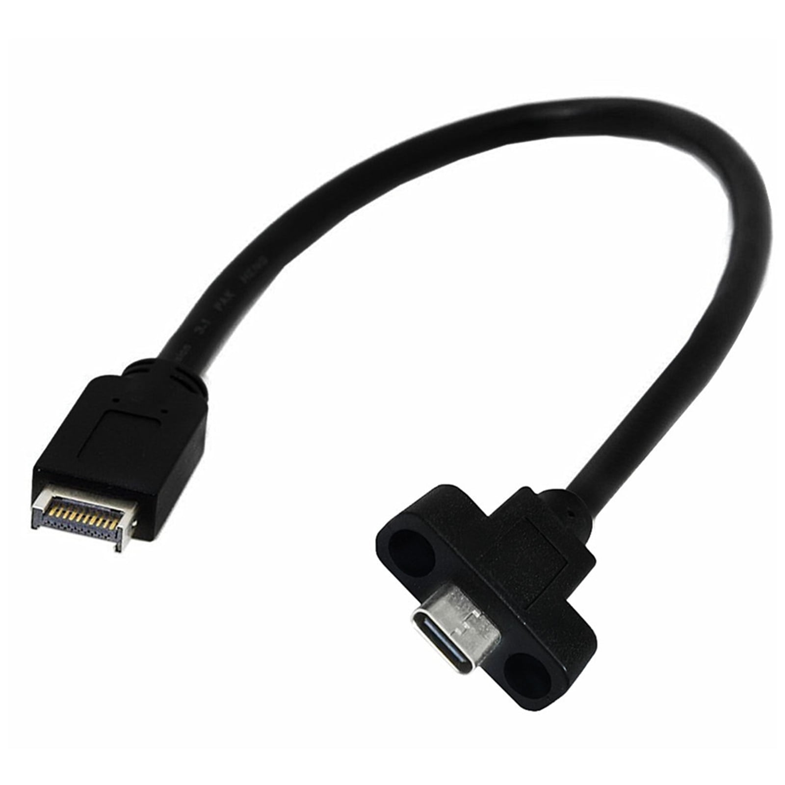 FEAMOS USB 3.1 Type C Front Panel Header Extension Cable USB 3.1 to USB ...