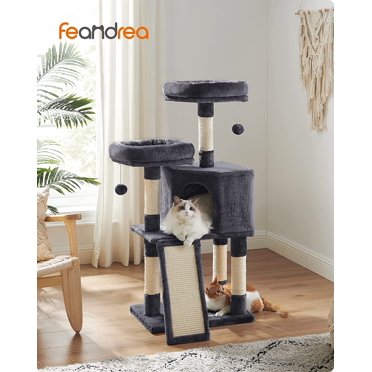 PAWZ Road Cat Tree 33" Cute Cactus Cat Scratching Posts Tower with ...