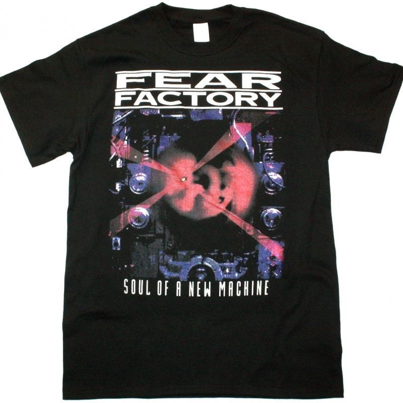FEAR FACTORY SOUL OF A NEW MACHINE Black All Size Shirt - Walmart.com