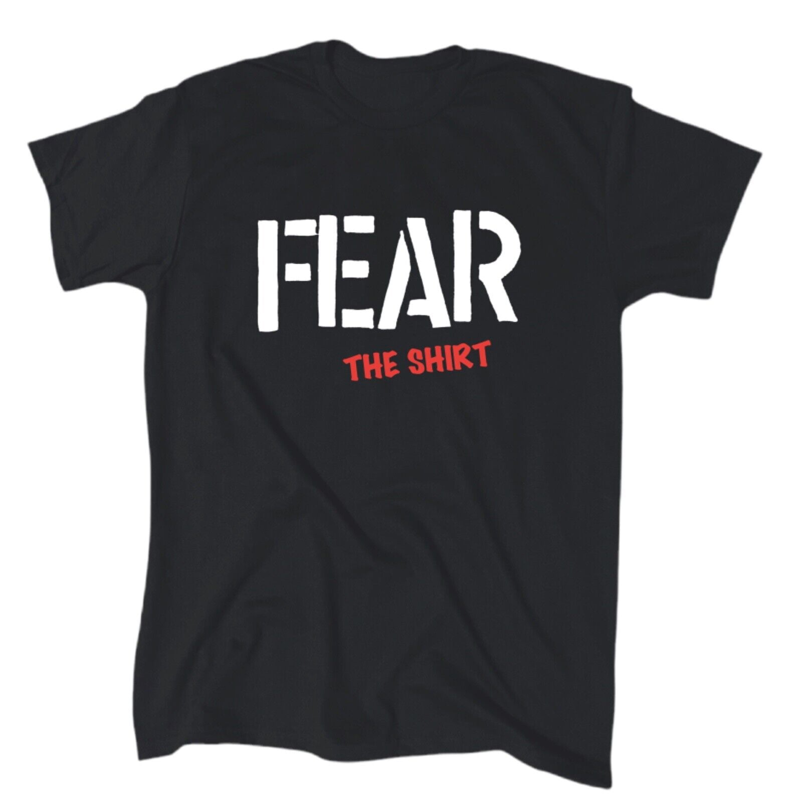 FEAR The Shirt Men's Tee - Cotton - Gift - Black - Punk Rock - Walmart.com