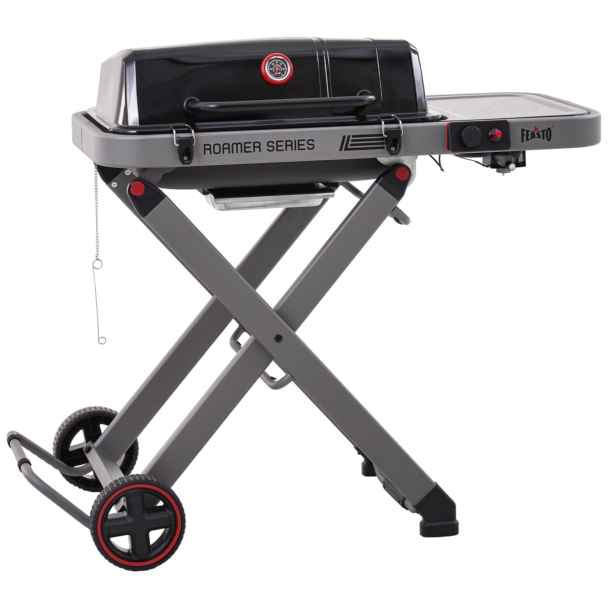 FEASTO Portable Propane Grill with Folding Cart, 13000 BTU, 360 sq in ...