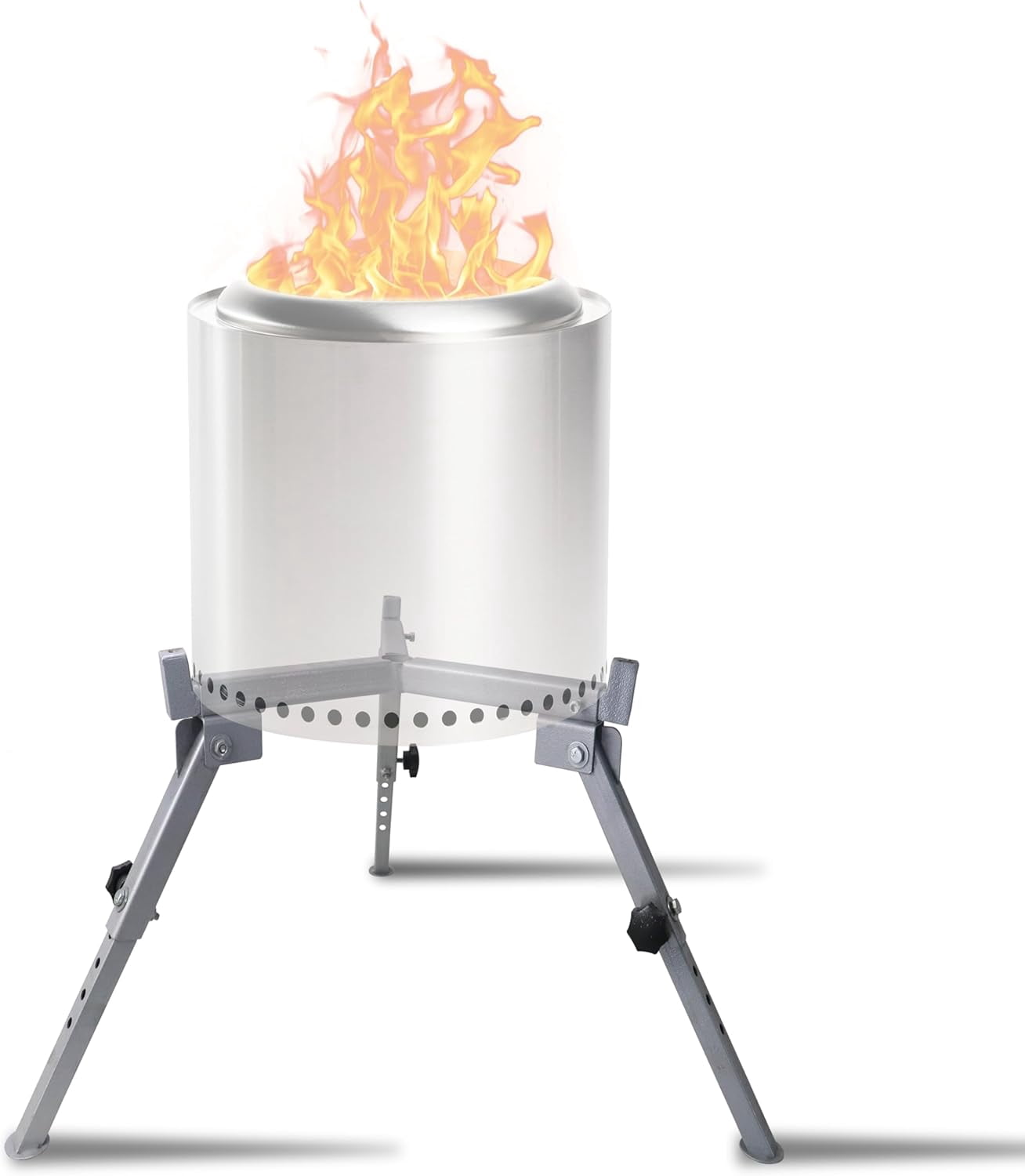 FEBTECH - Fully Adjustable Carbon Steel Fire Pit Stand - Recommended ...