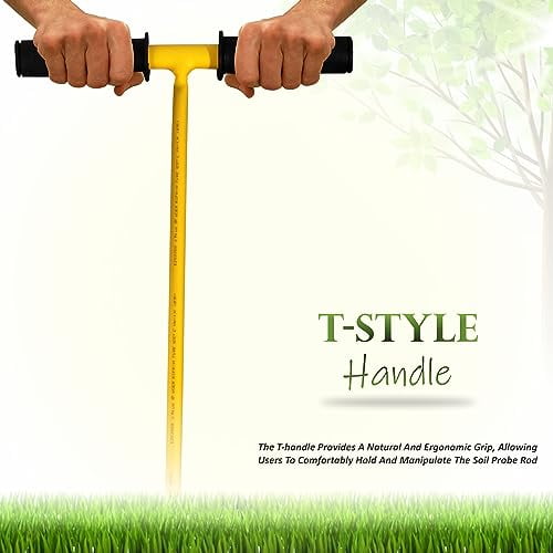 FEBTECH Ground Probe with T-Handle - Gopher Probe - 36-Inches Long ...