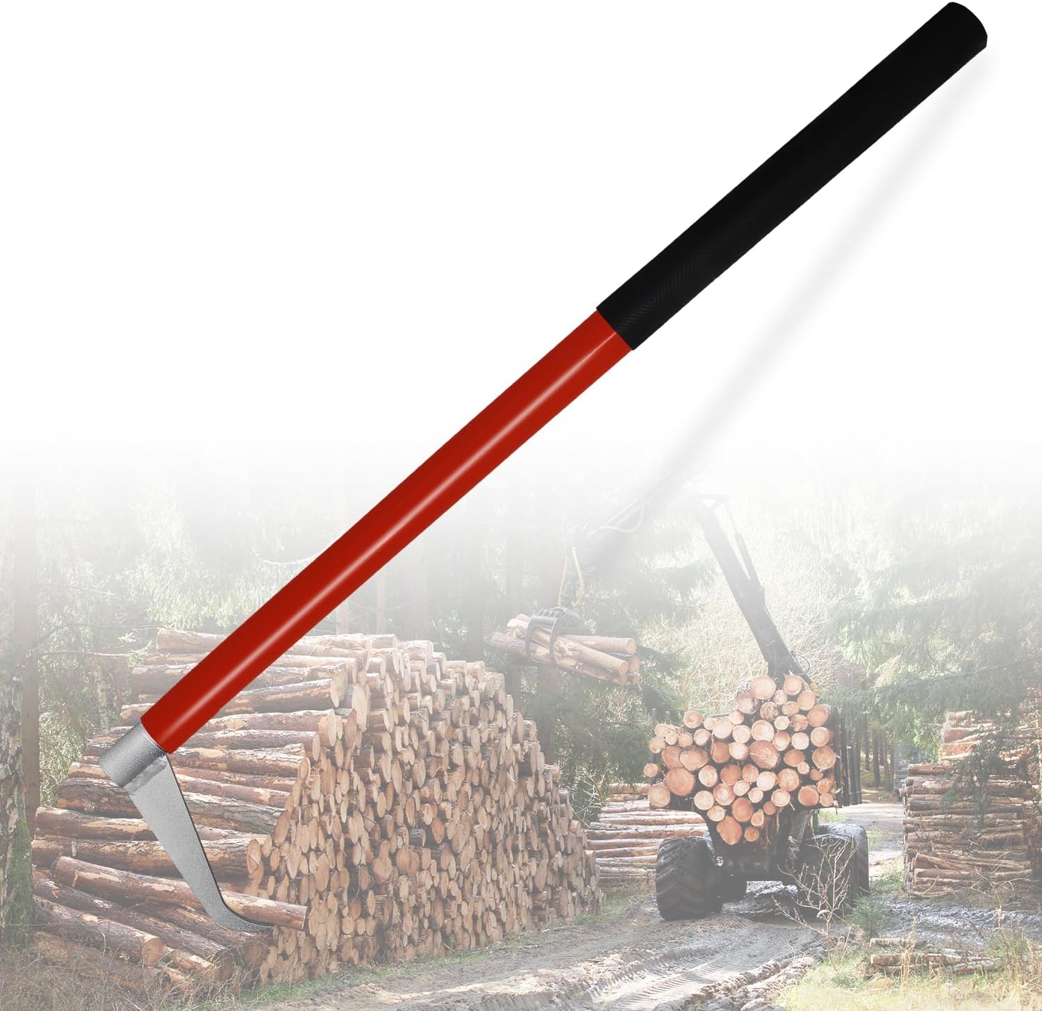 FEBTECH Pickaroon Log Moving Tool - 30" Carbon Steel Hookaroon - Log ...