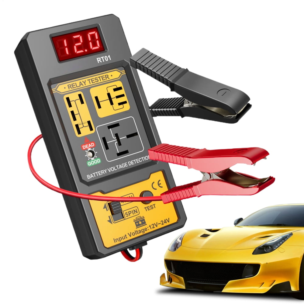 FEBUD Auto Battery Tester Digital Auto Battery Analyzer Professional ...