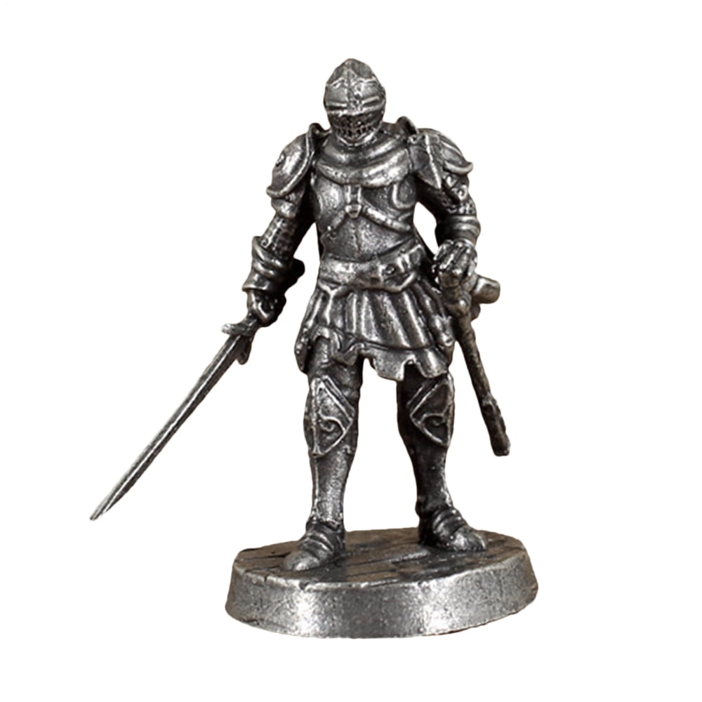 FEBUD Desk Statue Warrior Decorative Statue Creative Desktop Model Toy ...