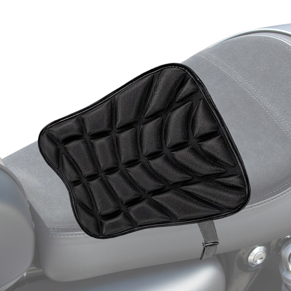 FEBUD Motorcycle Seat Pad Breathable Passenger Seat Pad Shock Absorbing ...