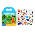FEBUD Sticker Book Portable Learning Activities for Children Reusable ...