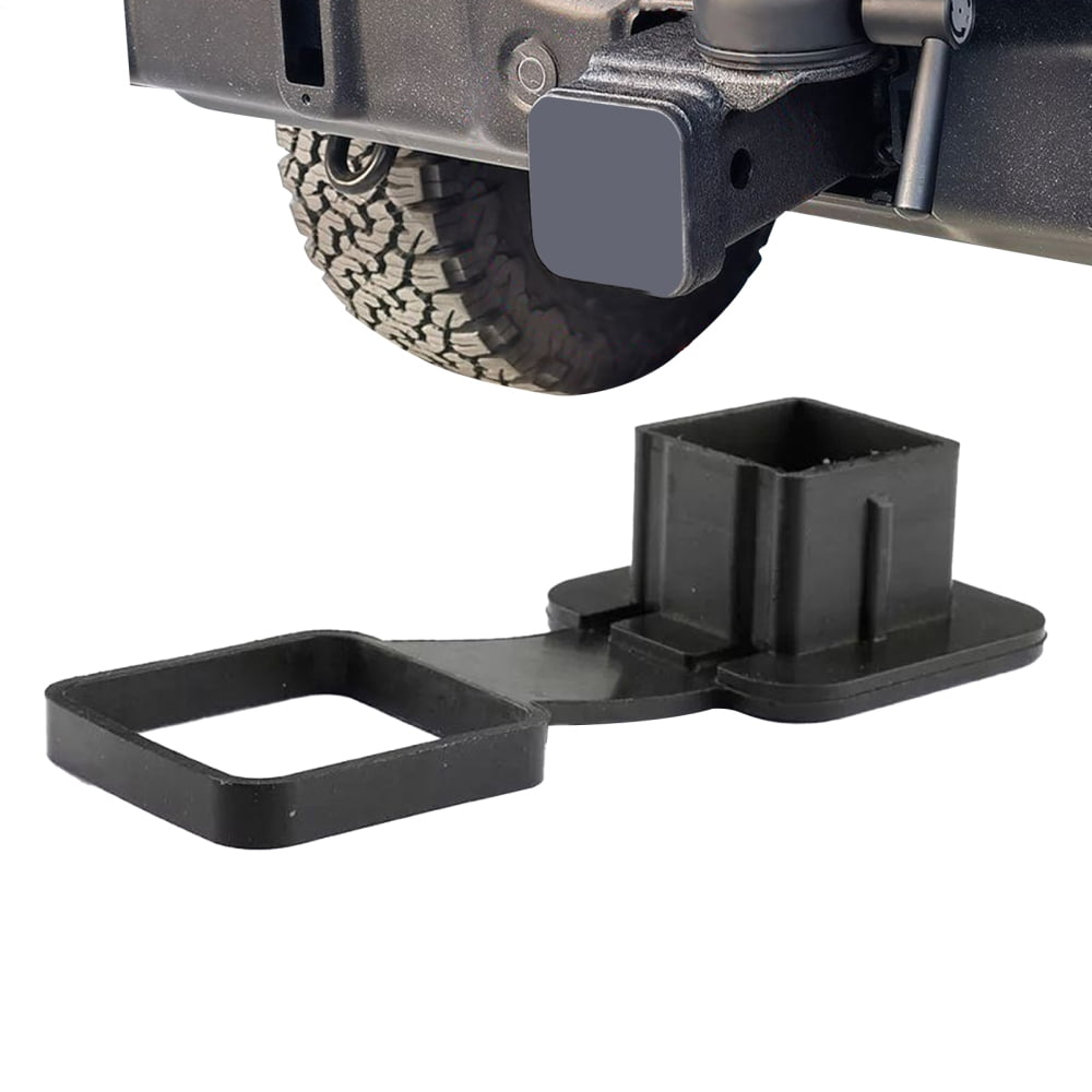 FEBUD Trailer Hitch Cover Rubber Trailer Hitch Plug Car Modification ...