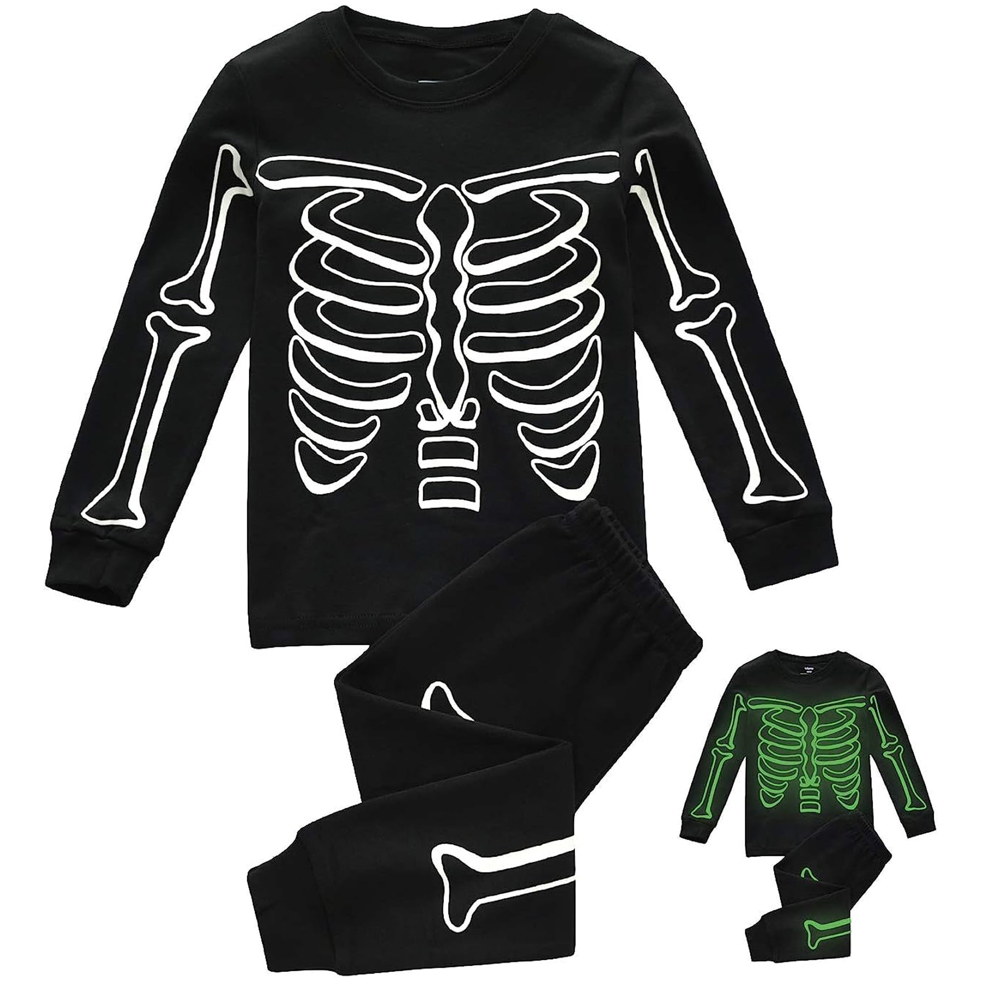Skeleton Toddler Pajamas
