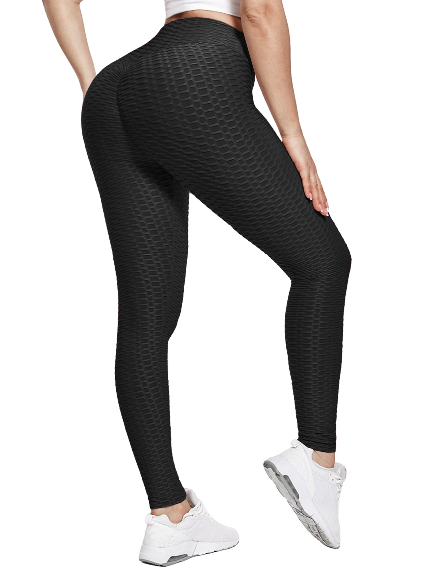 Fedtosing Butt Lifting Anti Cellulite Leggings For Women High Waisted