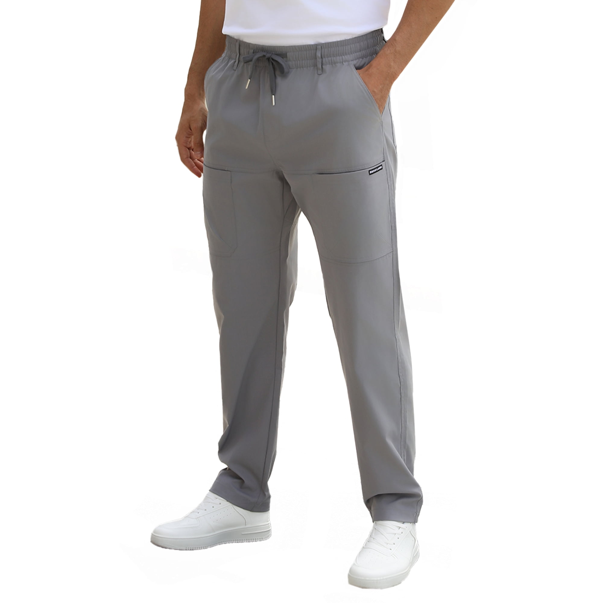 FEDTOSING Cargo Pants for Men Summer Drawstring Casual Pants Elastic ...
