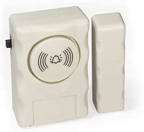 FEDUS Wireless Door Window Security Burglar 105 Decibel High Alarm with ...