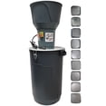 FEED & GRAIN GRINDING MILL ELECTRIC 110v INCLUDES ALL 9 GRINDER PLATES ...