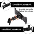 FEFEDFAA-1 Set Dash Cam Mirror Mount, Car Rearview Mirror Back Plate ...