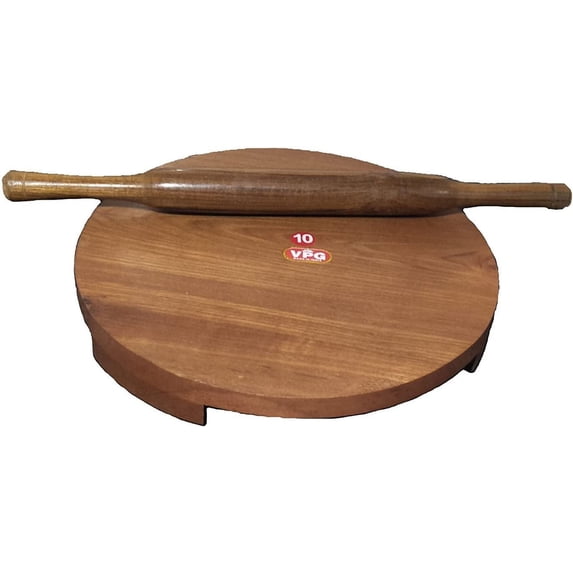 FEFEDFAA-Chakla Belan Wooden Roti Maker Set – Rolling Pin Board for ...
