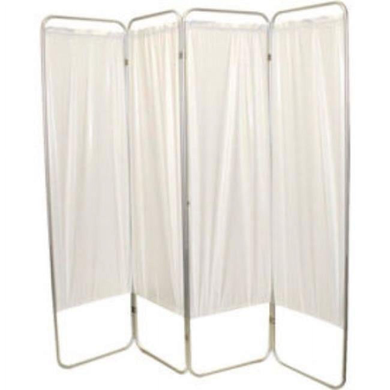 FEI Standard 4-Panel Privacy Screen with 6 mil Vinyl Panels, White - 62 ...