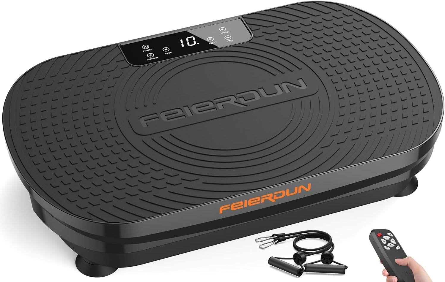 FEIERDUN Vibration Plate Exercise Machine, Vibration Plate for Weight Loss, Whole Body Vibration ...