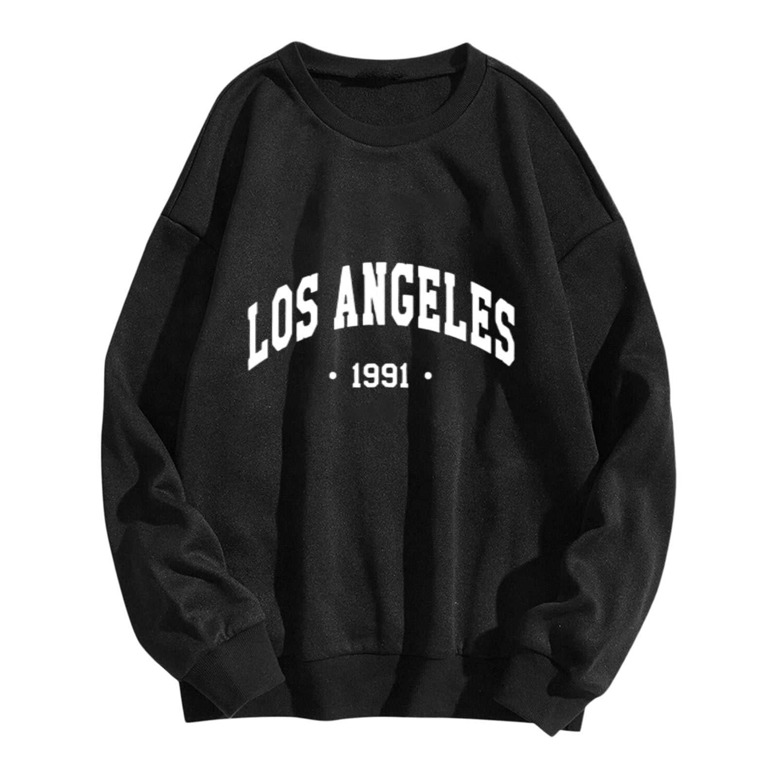 FEIFLY 2025 Women's Pullover O-Neck Long Sleeve Sweatshirt Sports ...
