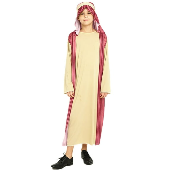 FEIFLY Boys Traditional Biblical Outfits With Tunic And Headpiece ...