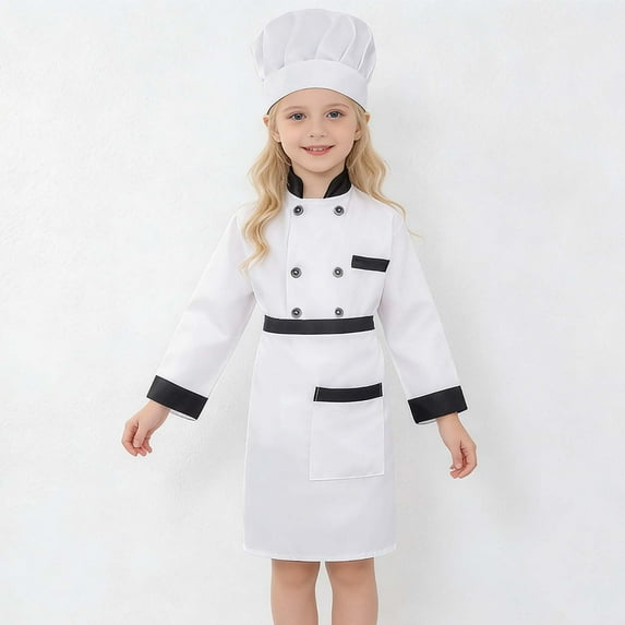 FEIFLY Child Outfits Sets Children Chef Preschool Performance Outfits ...