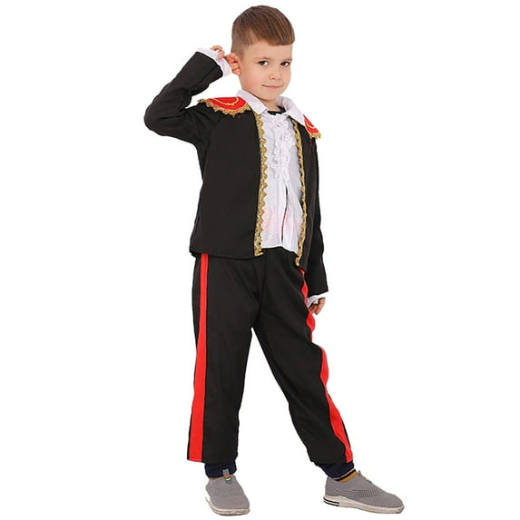 FEIFLY Child Outfits Sets Mexican Spanish Traditional Children Festive ...