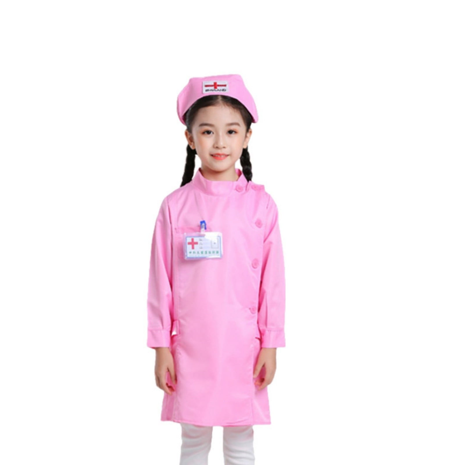 FEIFLY Doctor Outfits For Kids With Lab Coats Career Day Doctor Dress ...