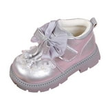 FEIFLY Fashionable Warm Winter Girls Boots With Bowknot Kids Fashion ...