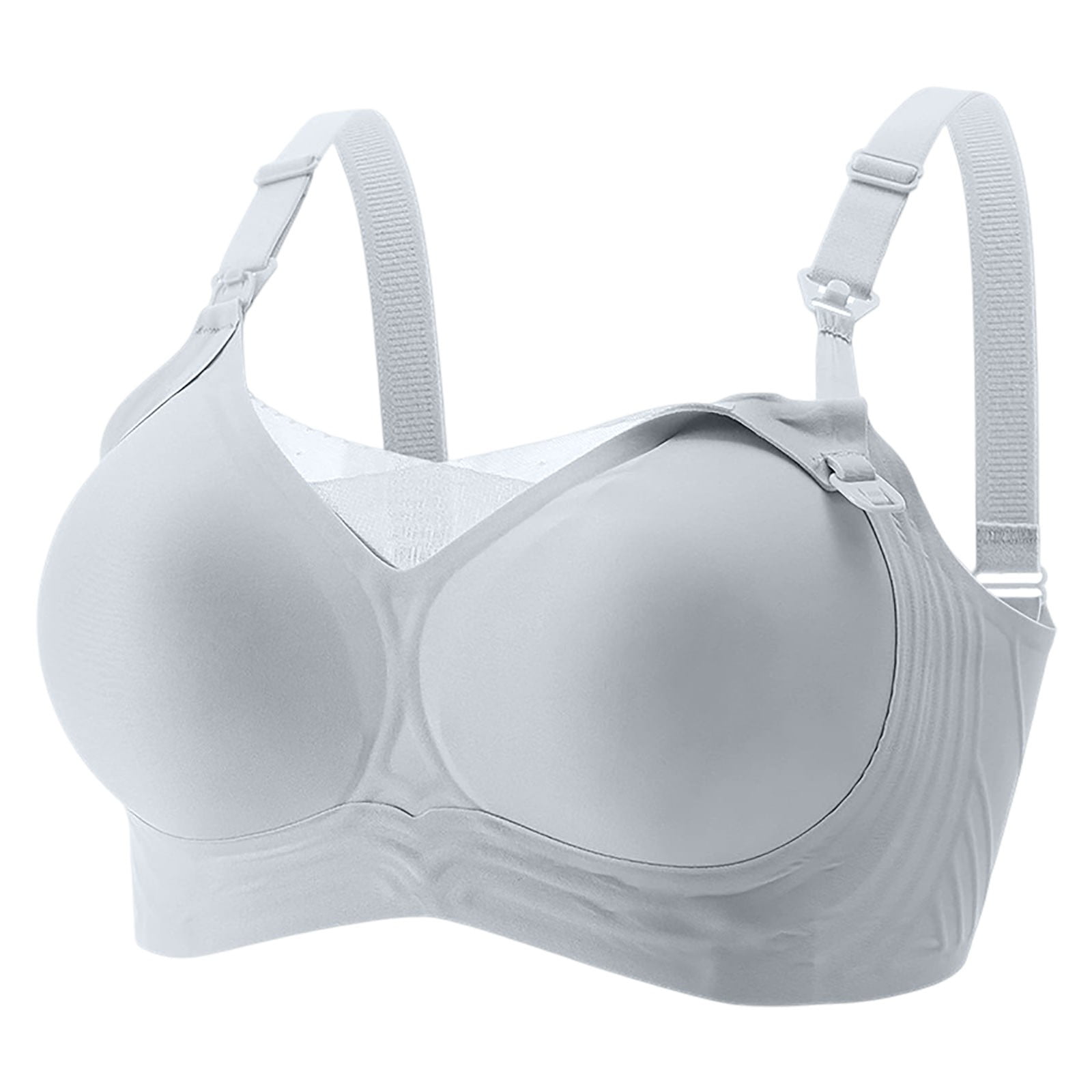 FEIFLY Full Coverage Bra Breastfeeding Maternity Nursing Comfortable ...