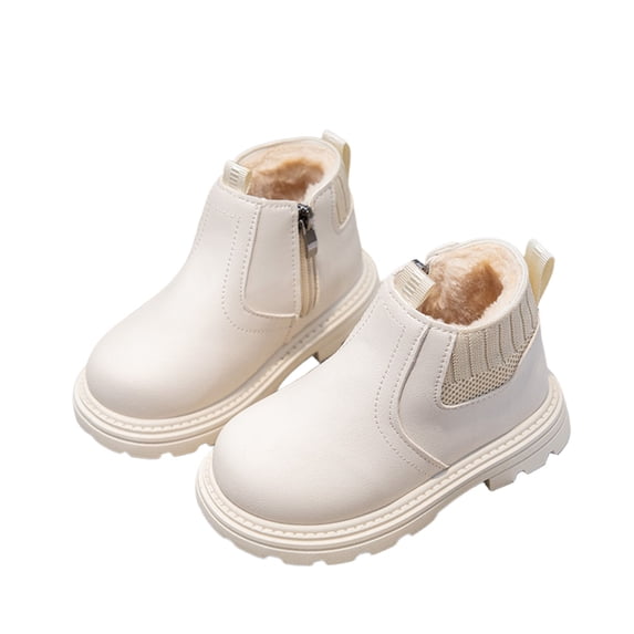 FEIFLY Kids Long Boots Fashion Autumn Children Girls Shoes Flat Thick ...