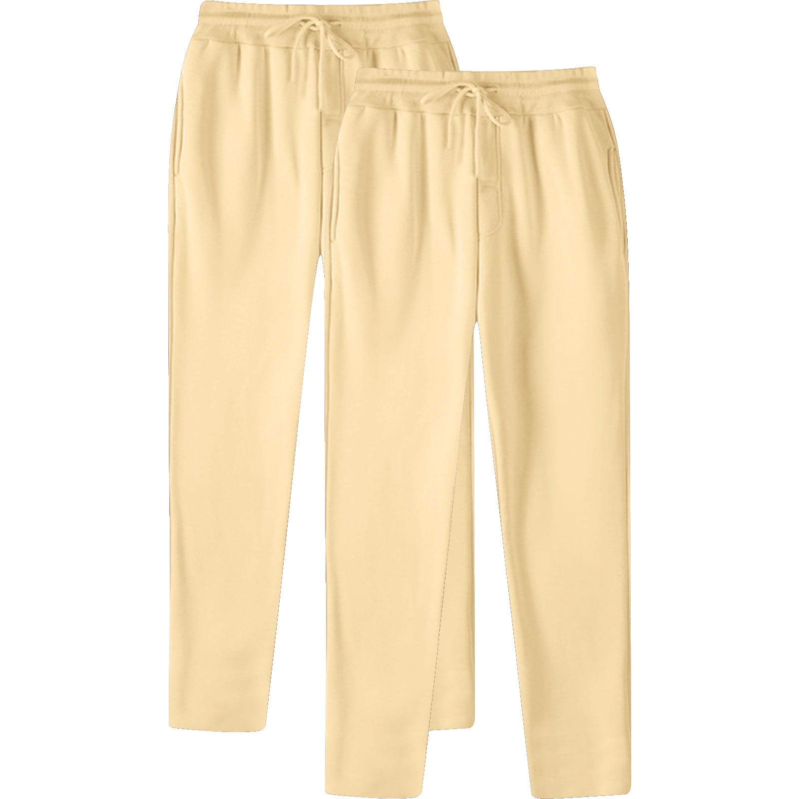 FEIFLY Men Hop Pants Casual Solid Color Track Lace Up Workout Pants ...