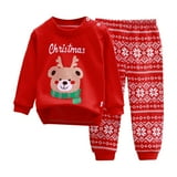 FEIFLY Toddler Sleep Boys Girls Kids Long Sleeve Outfits Autumn Home Outfit Fashion Children ...