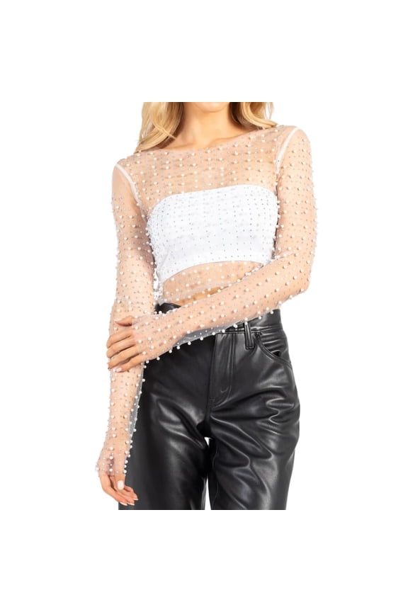 Transparent Crop Top