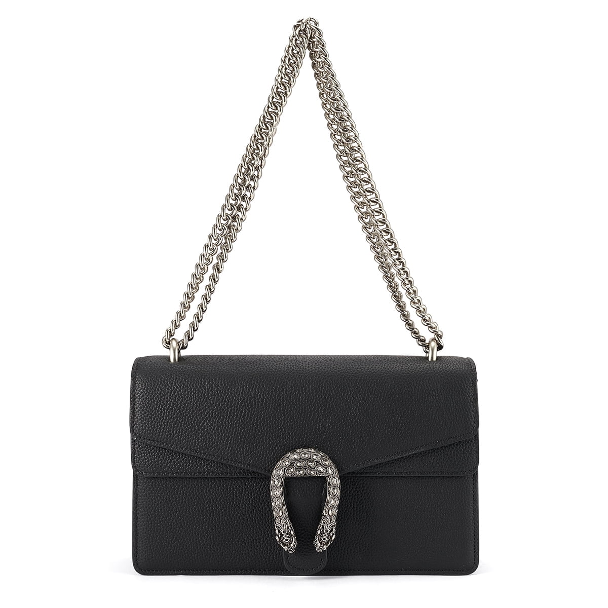 FEIMINA genuine leather Crossbody Bags,Women's Shoulder Bag,Black ...