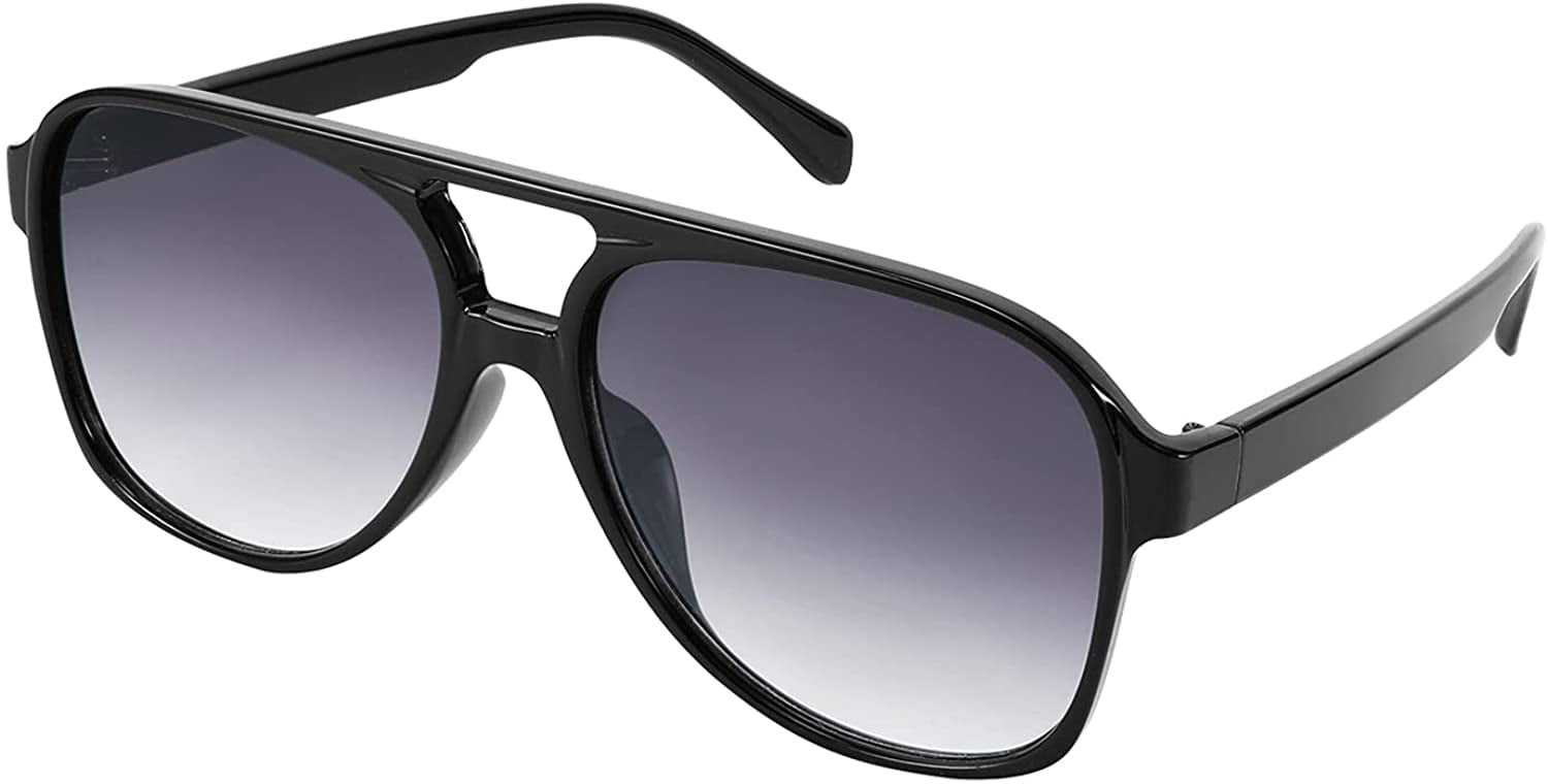 FEISEDY Vintage Retro 70s Plastic Aviator Sunglasses Women Men Classic ...