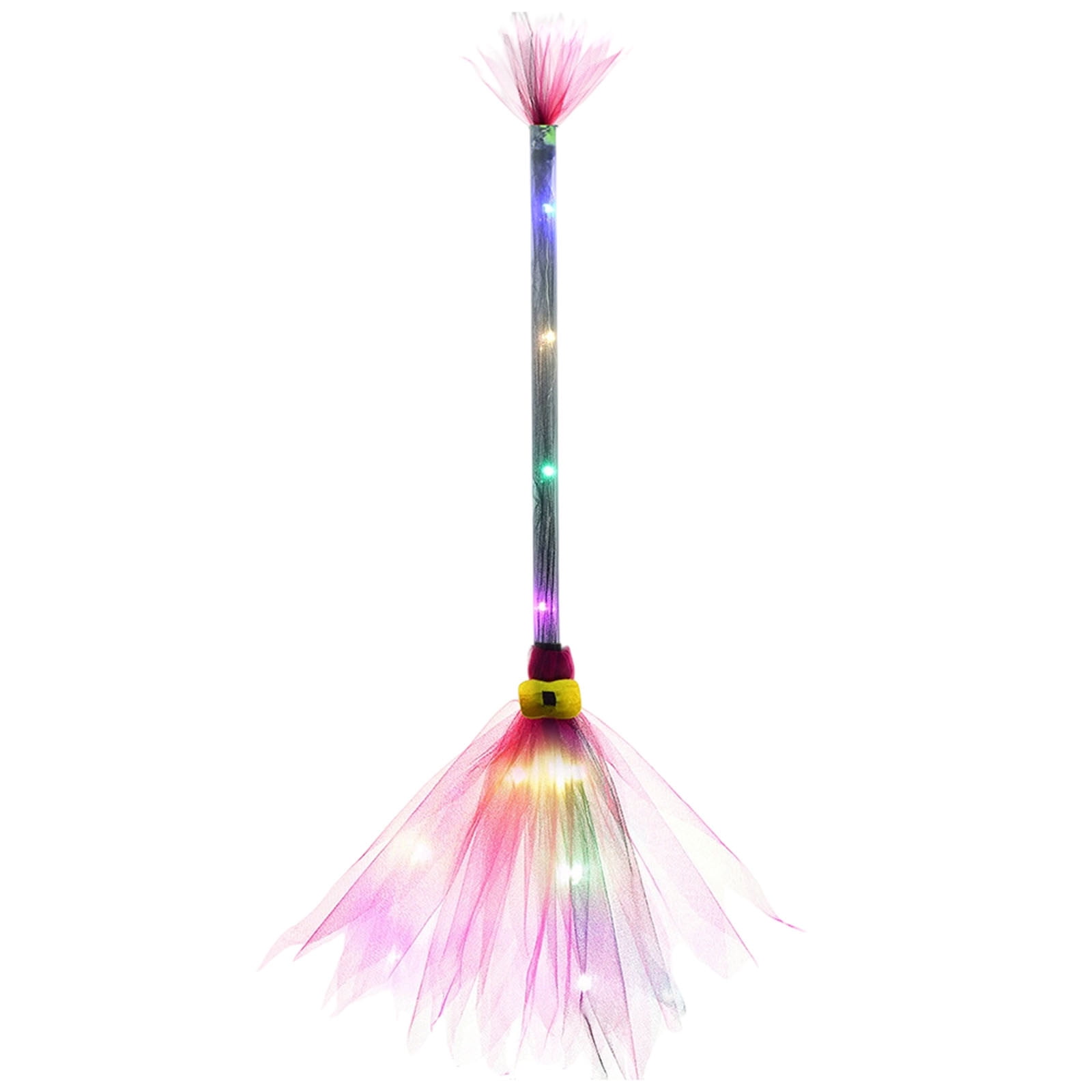 FEISHENTT 2025 Halloween Broom With LED Light,Luminous floating witch ...