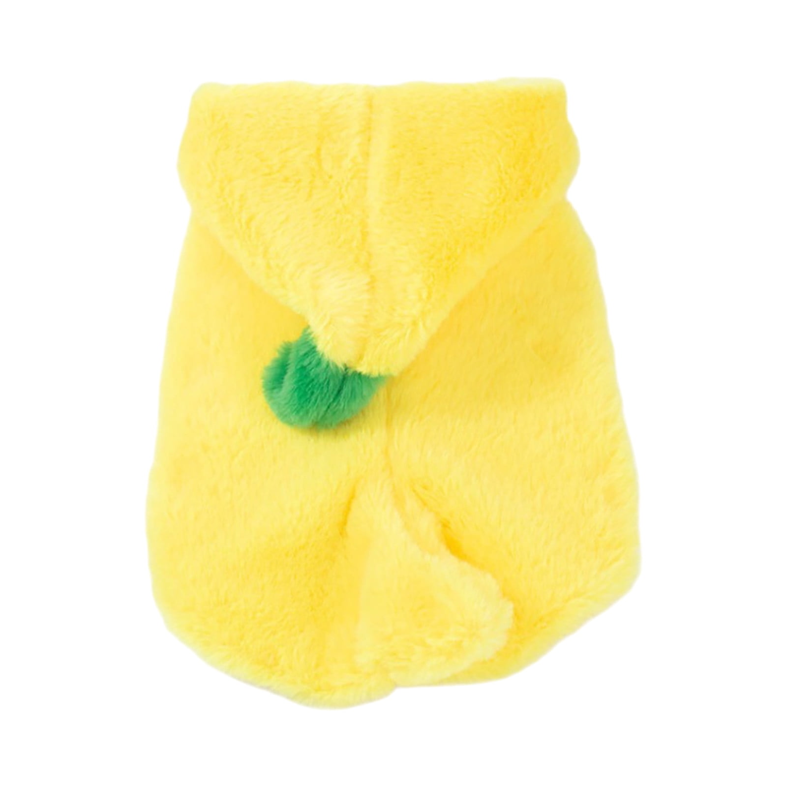 FEISHENTT Banana Winter Jacket Super Warm Soft Halloween for Small Dogs ...