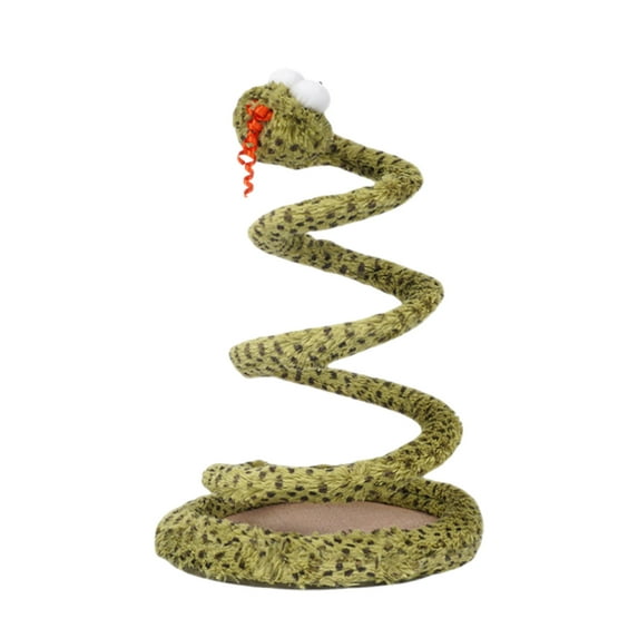 FEISHENTT Cat Spiral Snake Toy Teaser Toys Swatting Biting Kitten ...