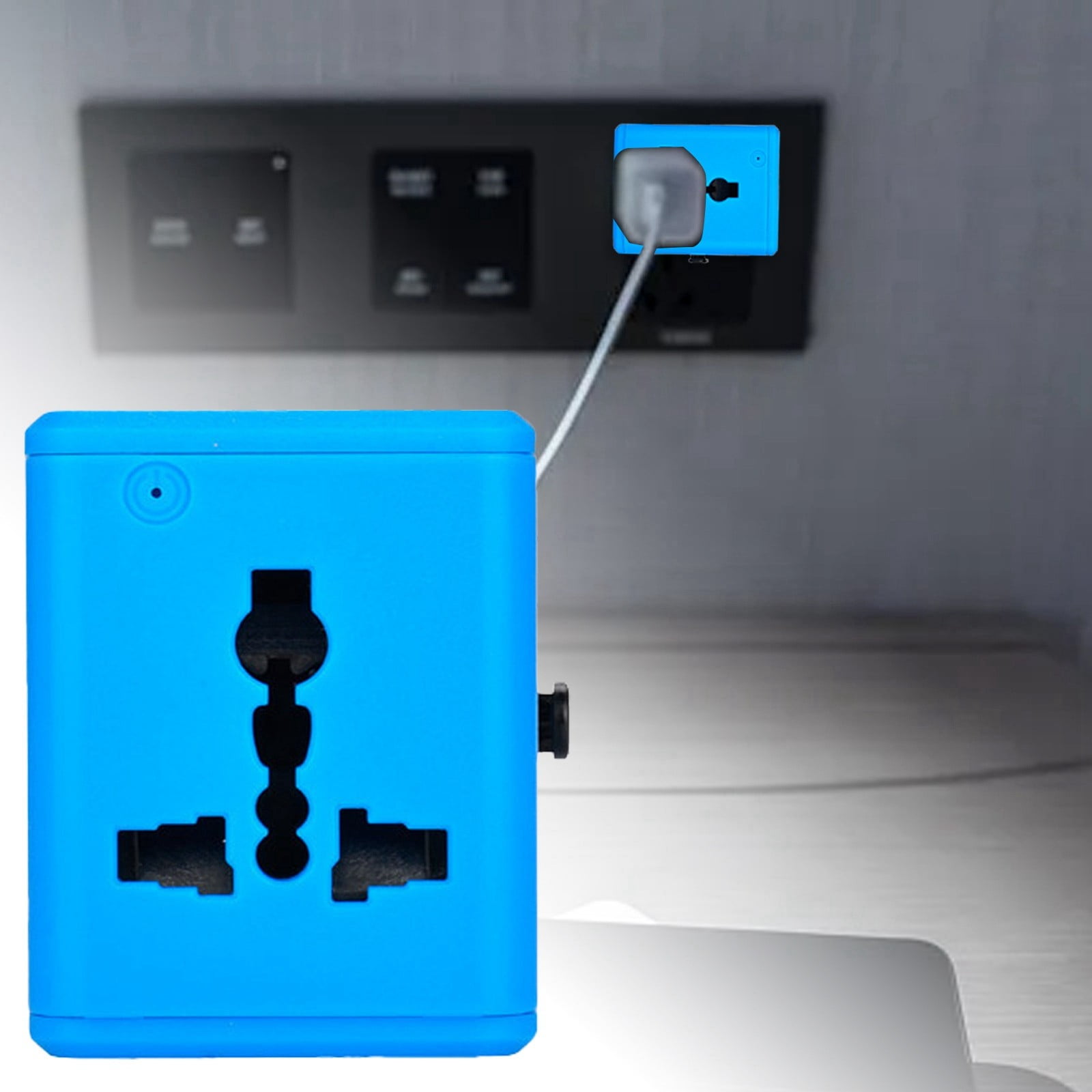 FEISHENTT Compact Worldwide Universal Power Adapter Converter, All in ...