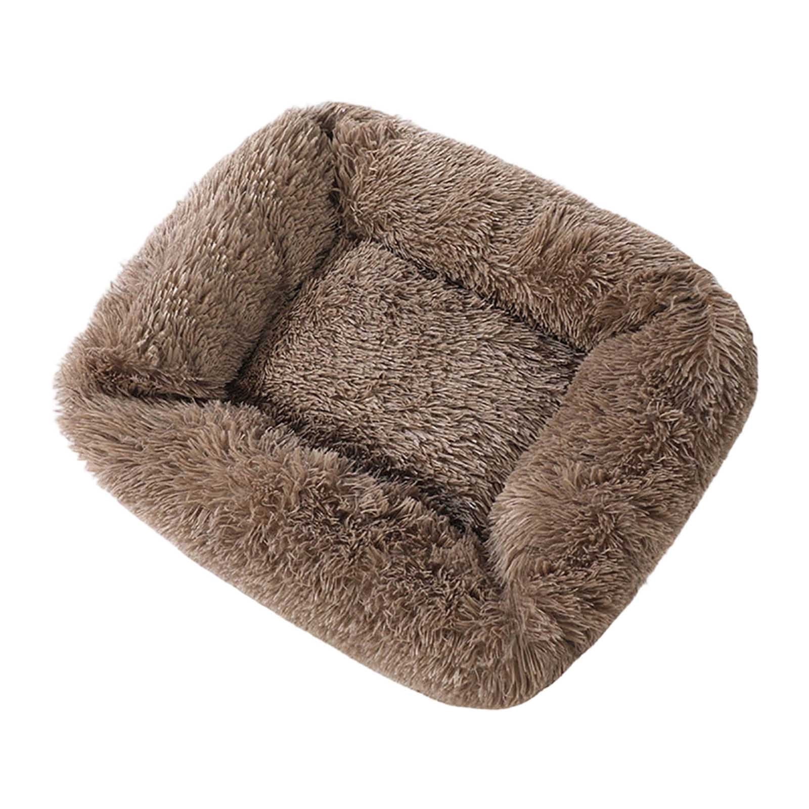 FEISHENTT Dog Cat Bed Cozy Cave Pet Bed Burrow Dog Bed Calming Cuddler ...
