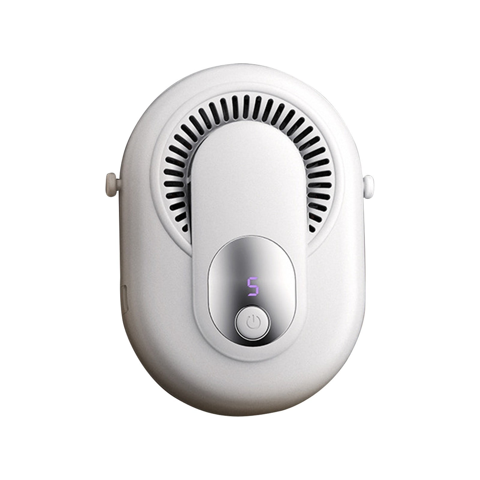 FEISHENTT Mini Neck Fan, Rechargeable LED Power Display 3 Speed, Small ...