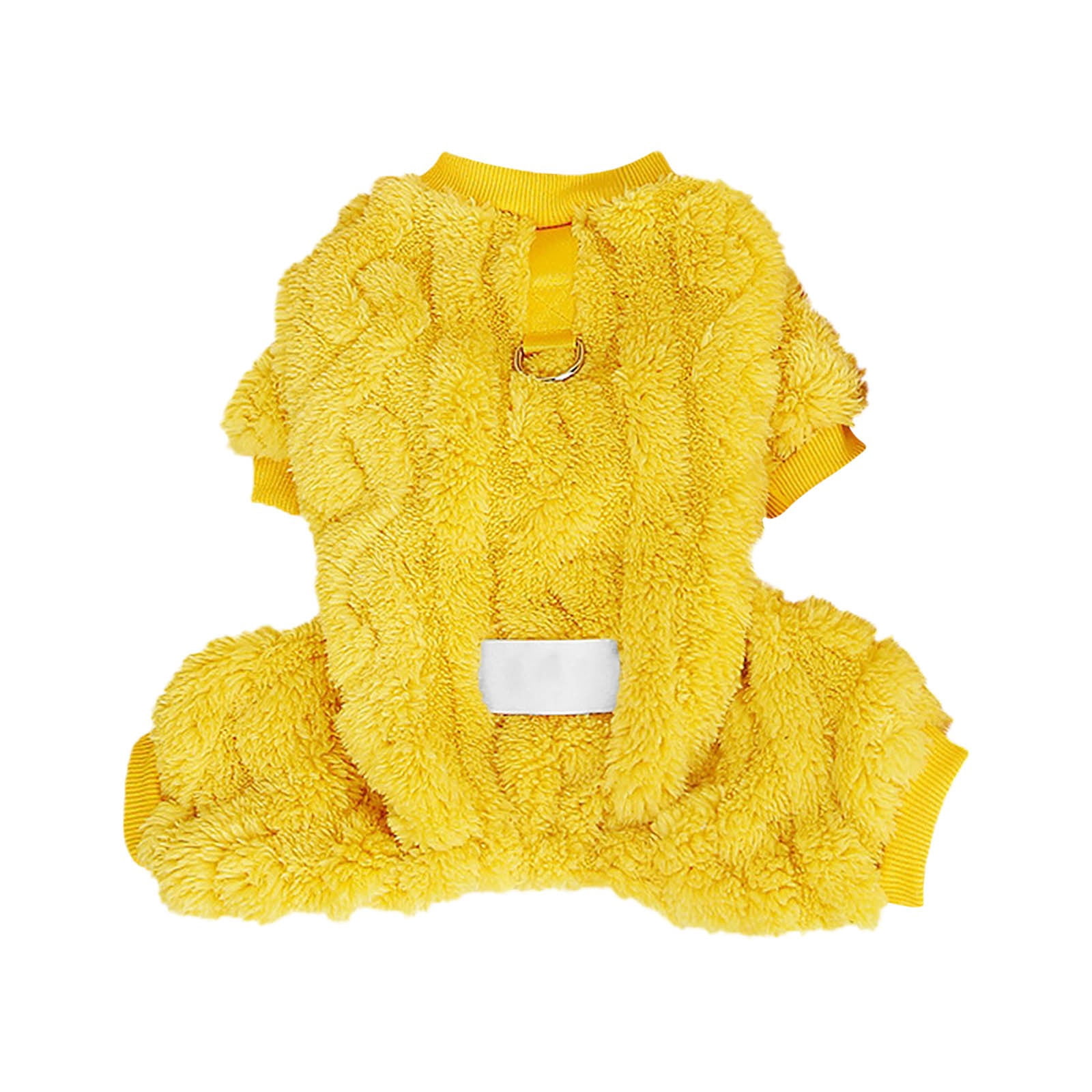 FEISHENTT Plush Dog Pajamas for Cold Weather 4 Legged Clothes for Dog ...