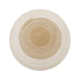 FEISHENTT Round Insulation Placemat for Western Dining Table Mat Bowl ...