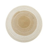 FEISHENTT Round Insulation Placemat for Western Dining Table Mat Bowl ...
