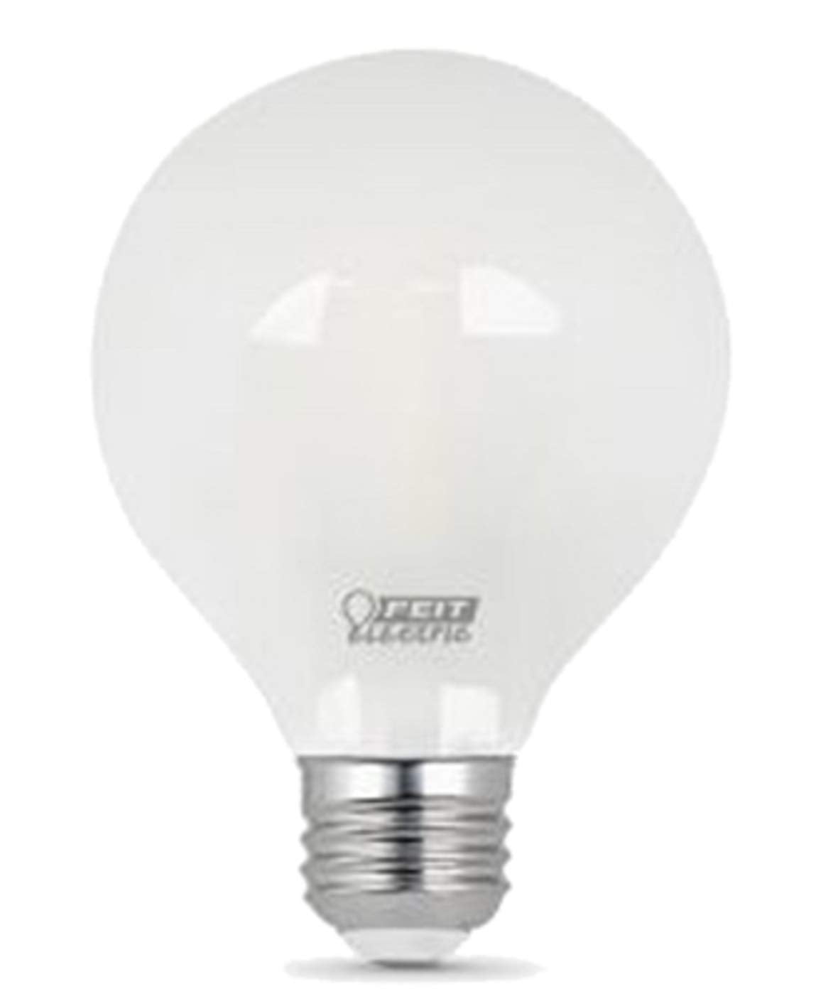 Feit Electric G25 LED Bulb, 4.5W, 300 Lumens, Soft White, Dimmable, 40W ...