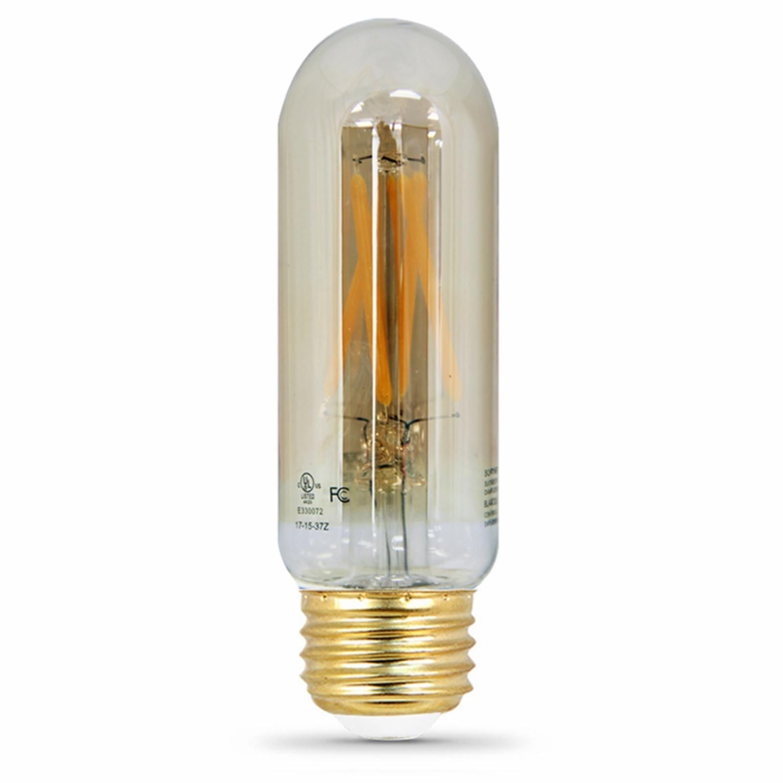 FEIT Electric Vintage Style T10 E26 (Medium) LED Bulb Soft White 40 ...